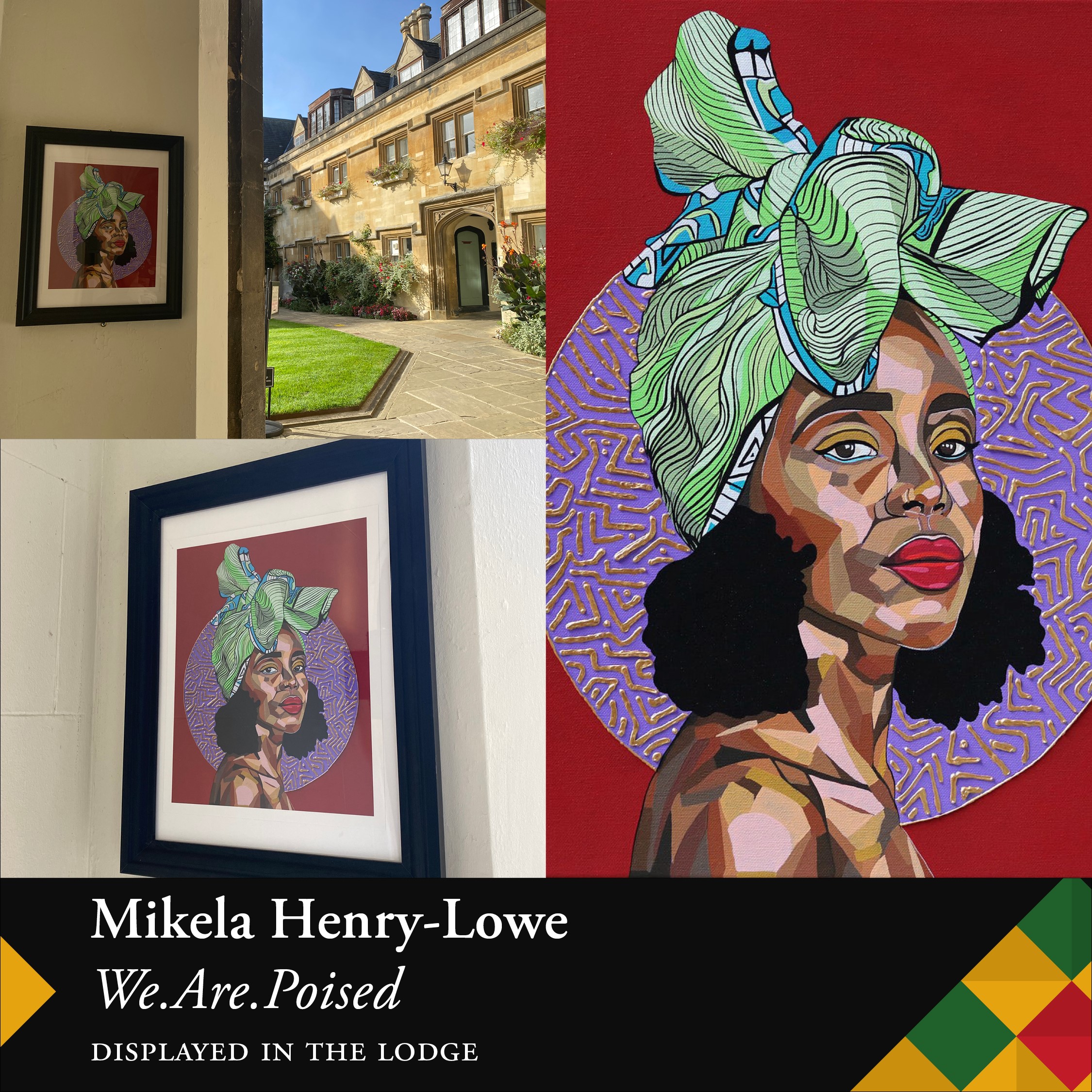 Black History Month Art Display | Pembroke college